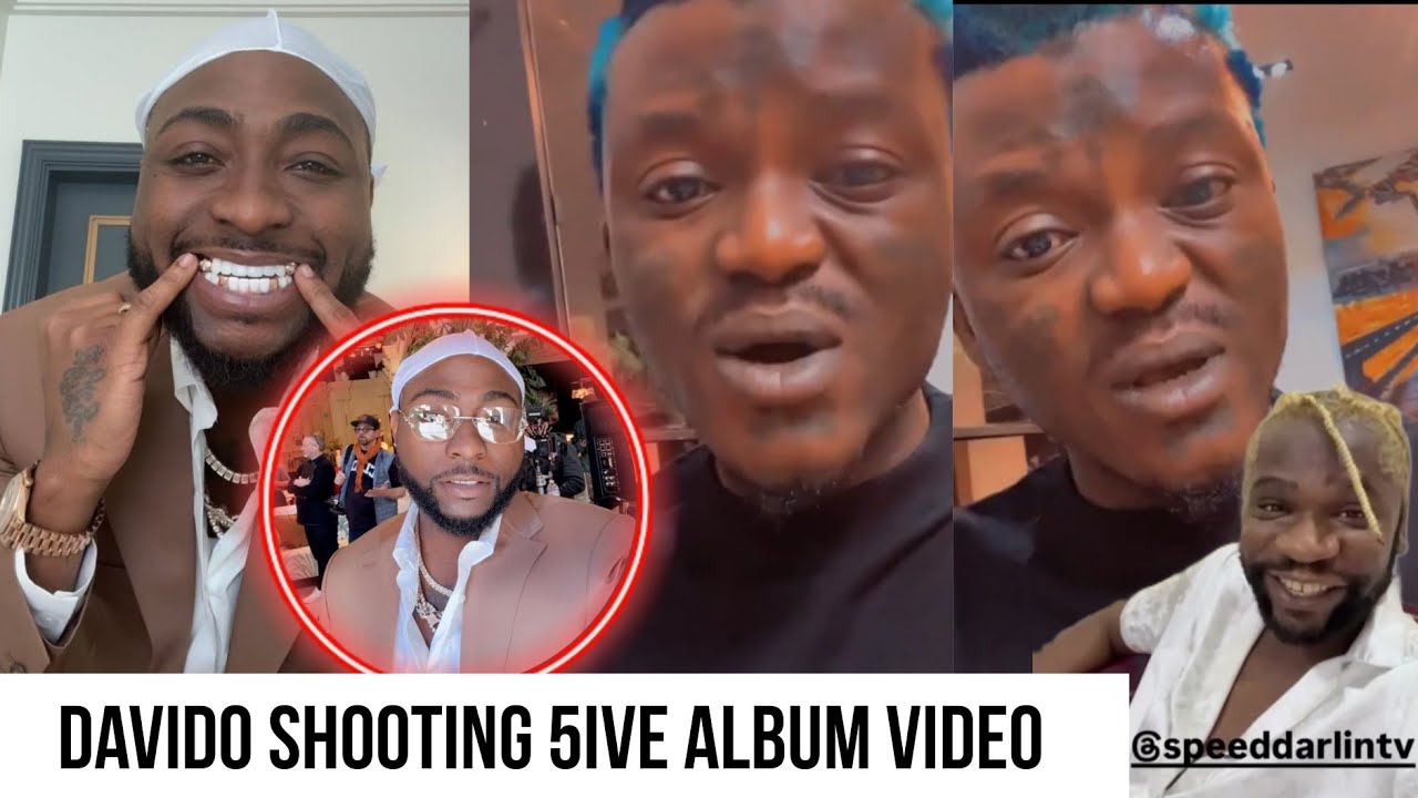 Davido Shooting New Music Video For 5ive Album And As Portable Attack ...