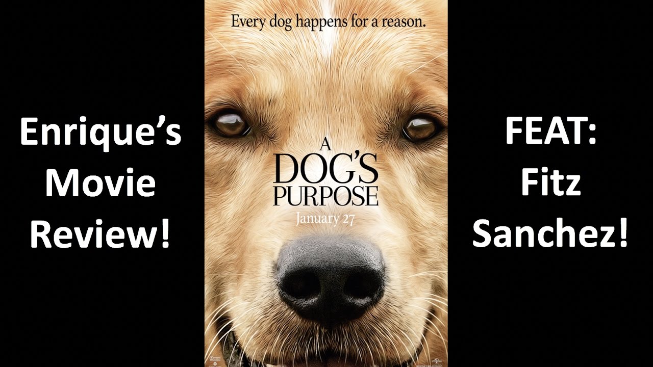 Enrique's Movie Review - "A Dog's Purpose" (FEAT: Fitz Sanchez!) - YouTube