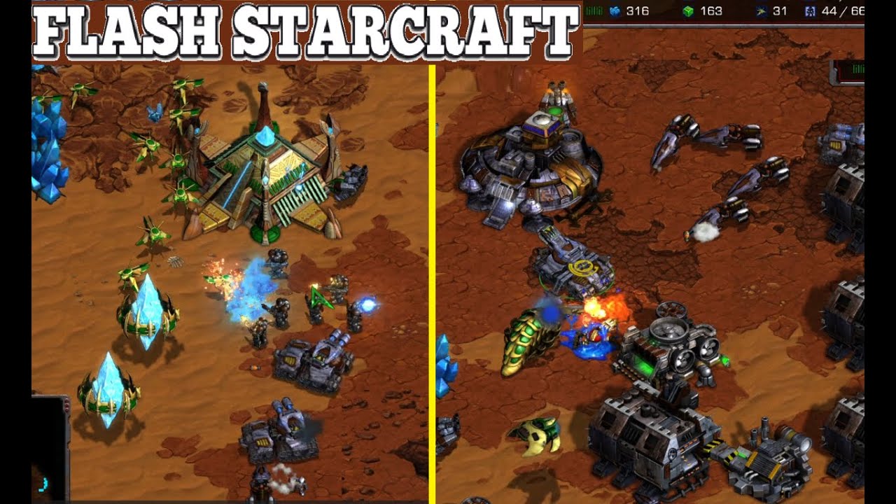 Starcraft FLASH vs LILI TvP SC Remastered Broodwar 2024 LADDER - YouTube