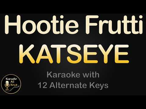 KATSEYE - Hootie Frutti Karaoke Instrumental Lower Higher Male & Original Key
