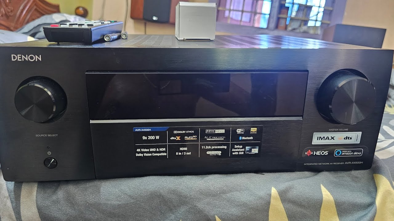 Denon avr 4500h 9.2 av receiver with 11.2 processing auro 3d, dolby ...