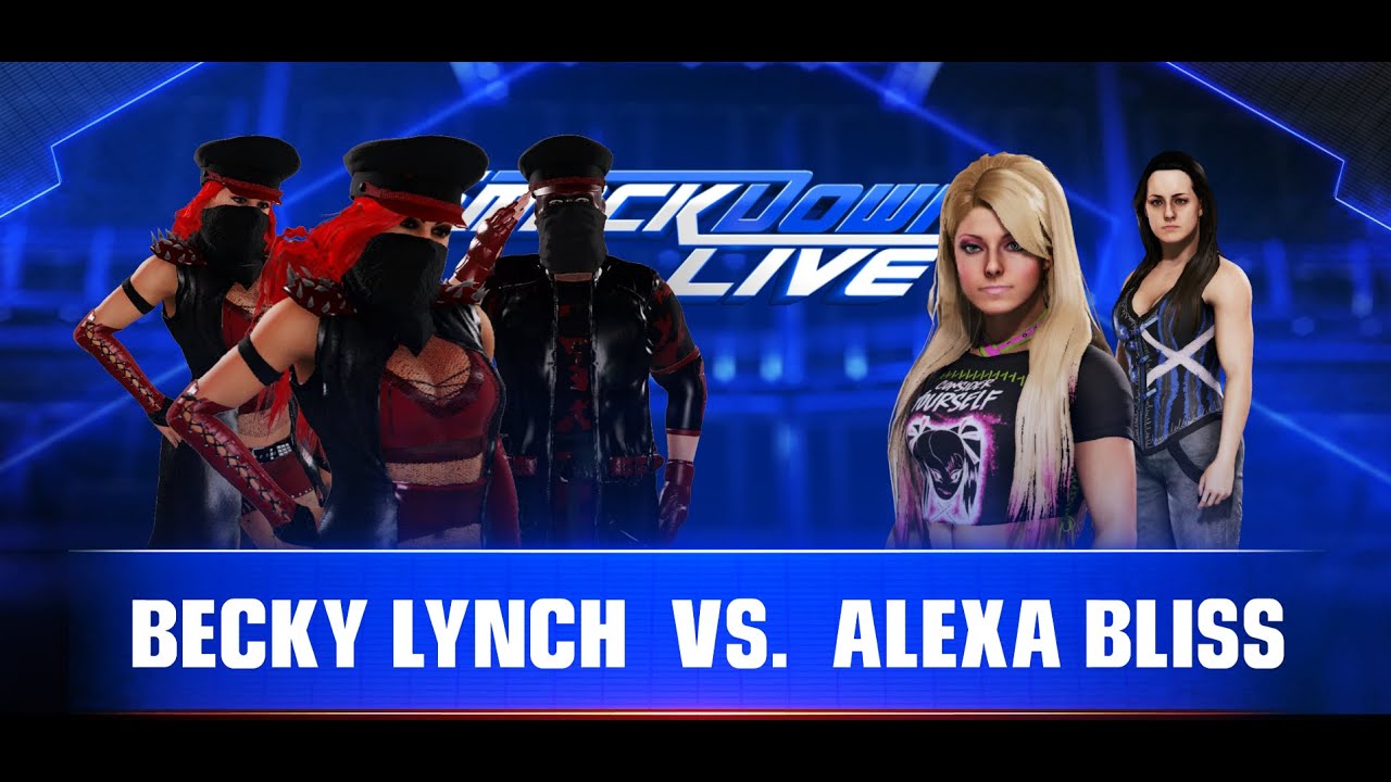 Becky Lynch vs. Alexa Bliss - YouTube