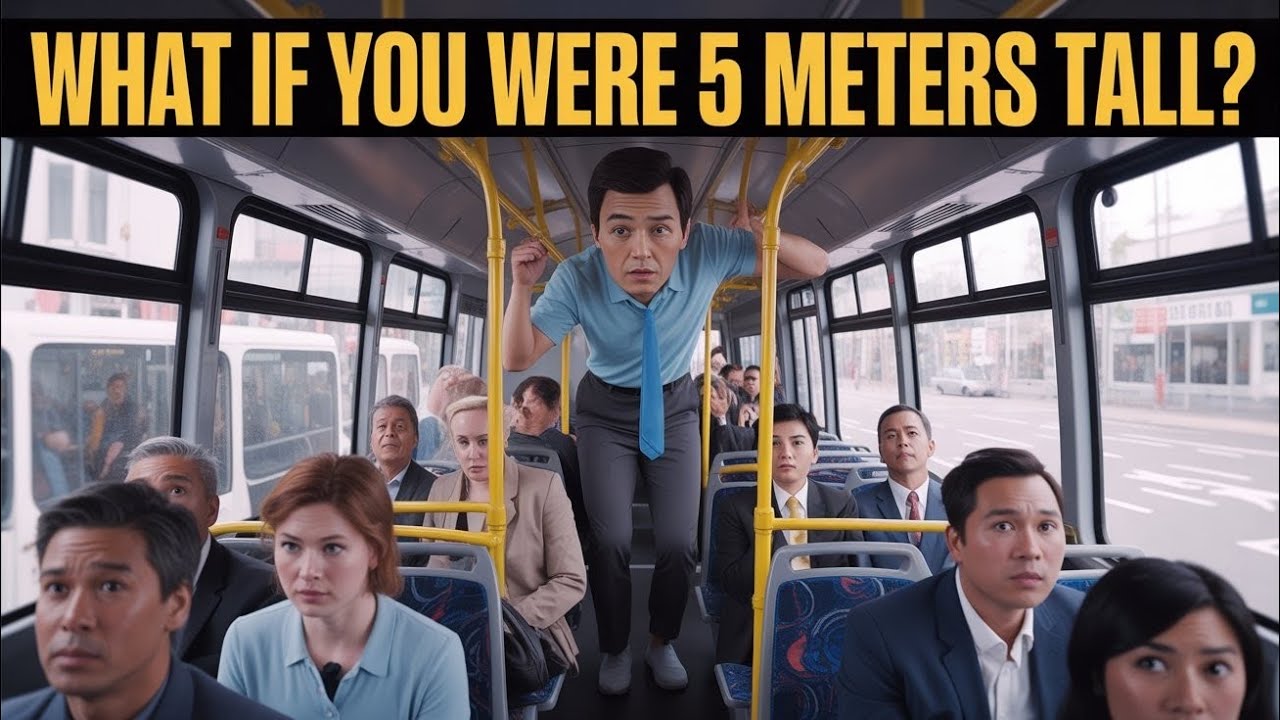 What If You Grew 5 Meters Tall? | इंसान की ज़िंदगी कैसी बदल जाएगी - YouTube