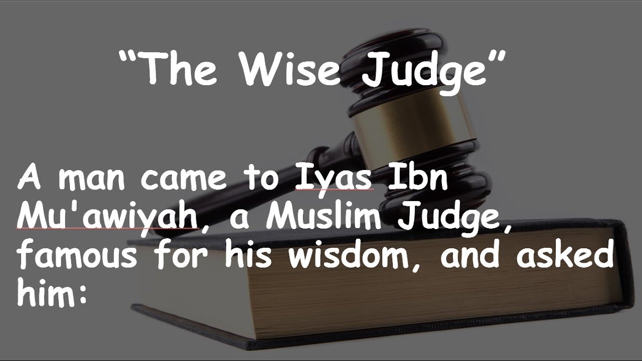 STORIES FROM PAST - 1 "The Wise Judge" - YouTube