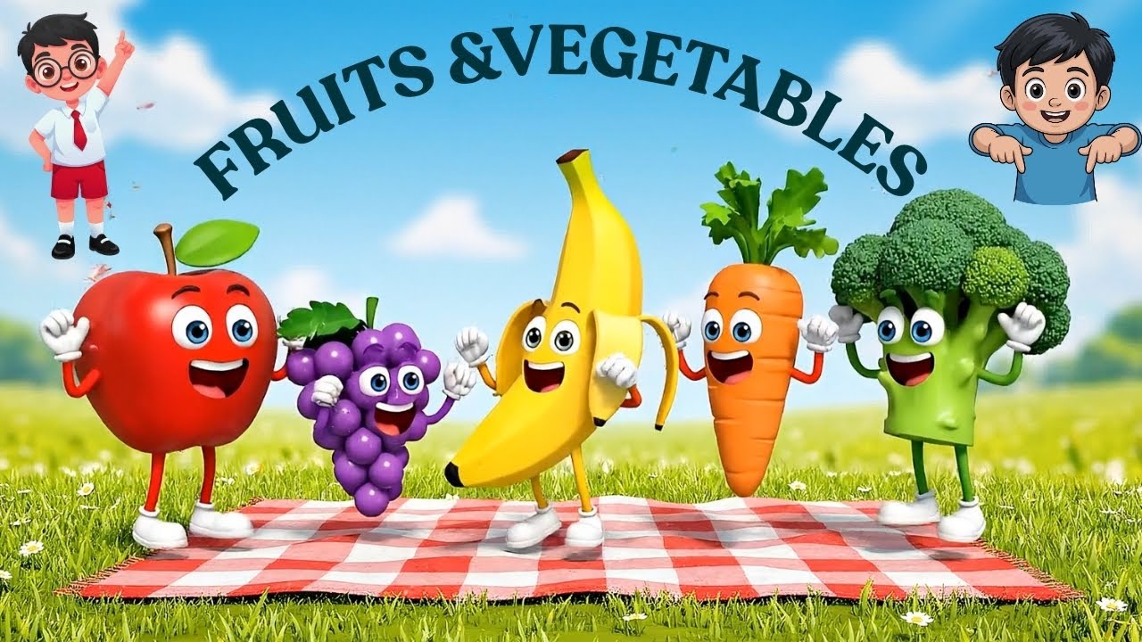 Healthy Food, Happy Sound | Kids Rhyme - YouTube