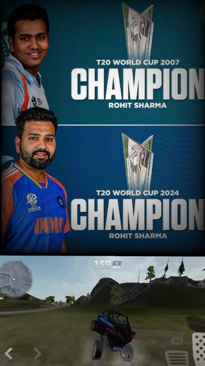 Rohit Sharma – The Only Indian to Win 2 T20 World Cups 🇮🇳🏆🏆| #shorts #cricket #viral - YouTube