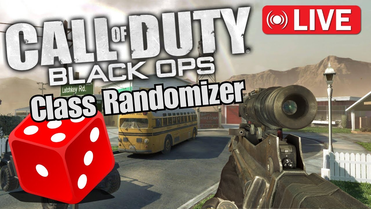 Black Ops 1 CLASS RANDOMIZER! (Stream VOD 10/11/24) - YouTube