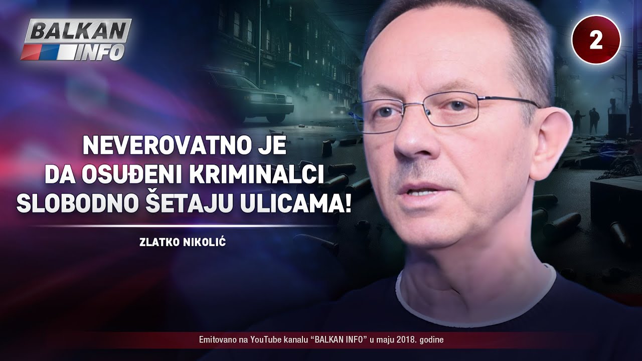 IN MEMORIAM: Zlatko Nikolić - Neverovatno je da kriminalci slobodno ...