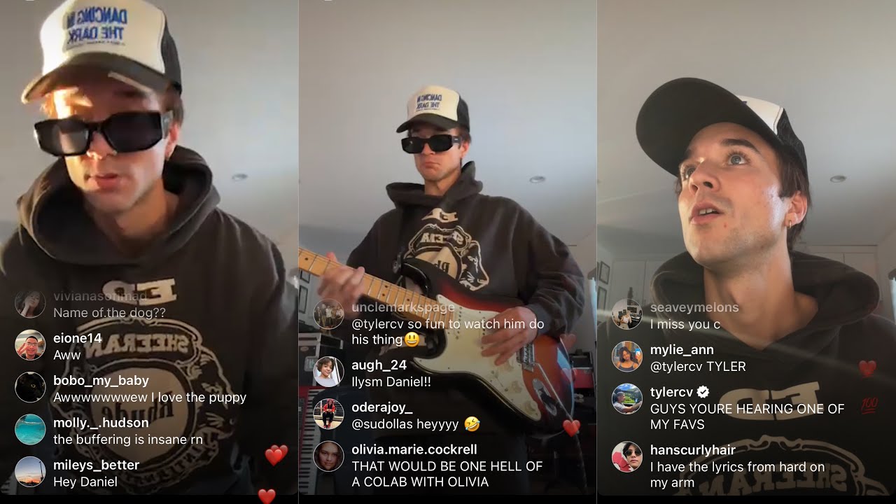 Daniel Seavey (2nd) IG live 12/01/23 - YouTube