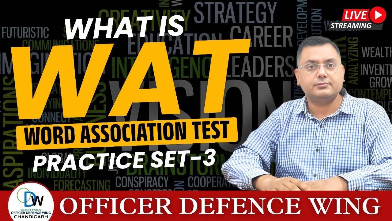 WAT Practice 03 for SSB Interview | How to Solve WAT In SSB ? | SSB में ...
