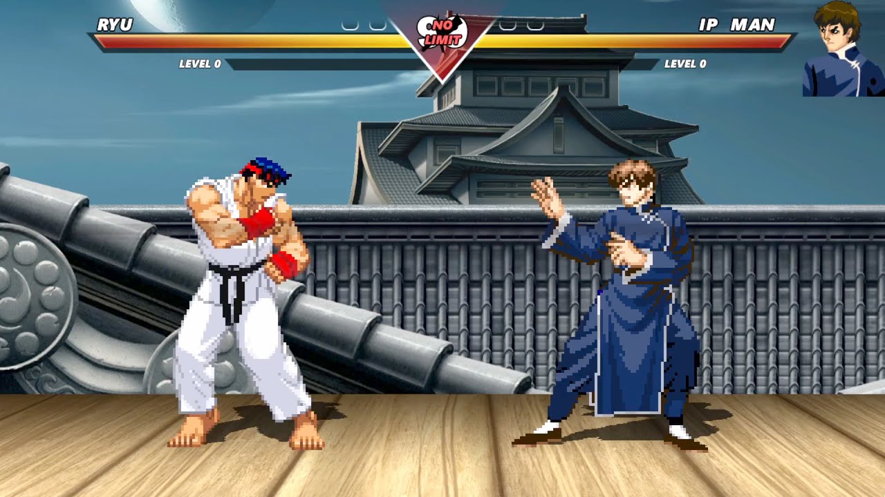 IP MAN vs RYU - STREET FIGHTER HARDEST LEVEL BATTLE GAMEPLAY - YouTube