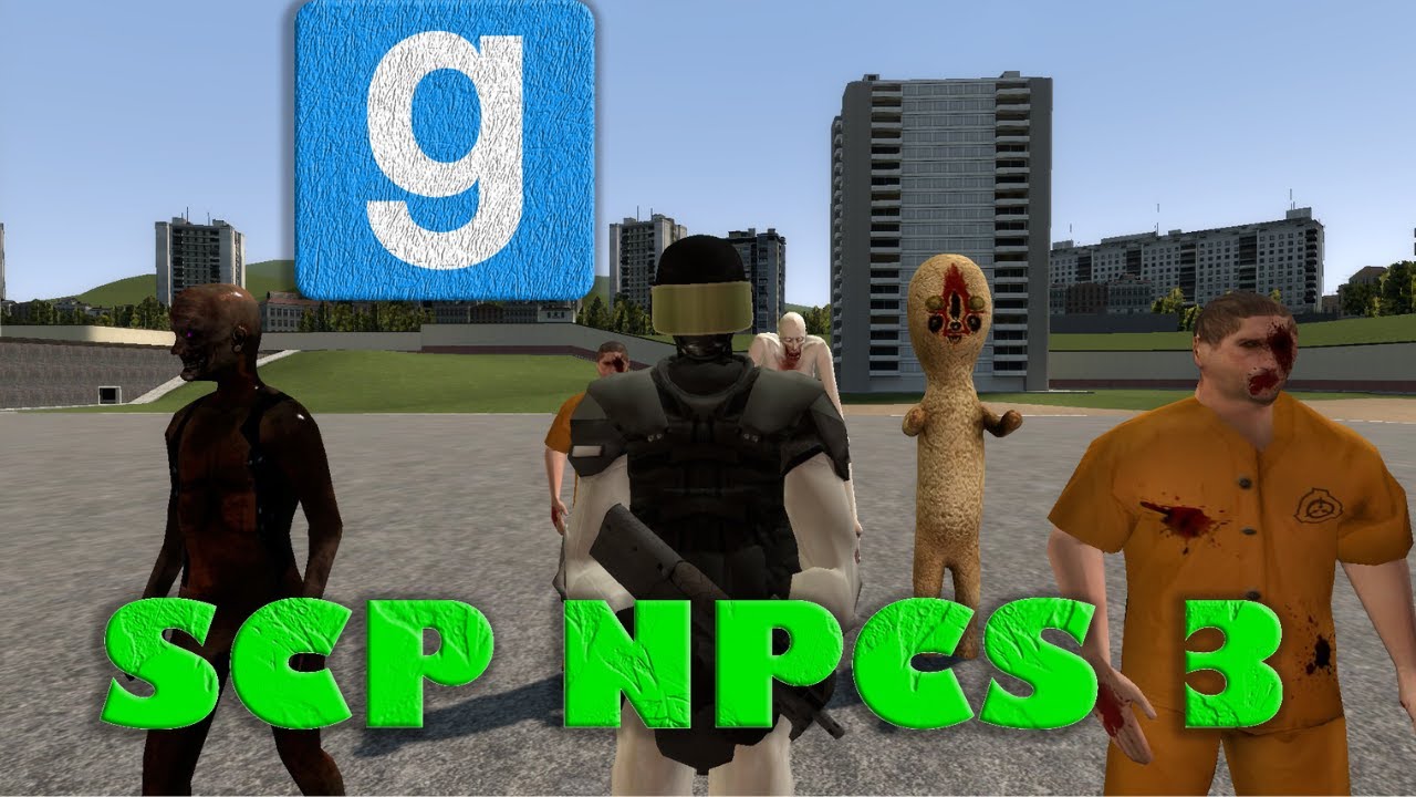 Gmod Scp Npcs 3 Youtube