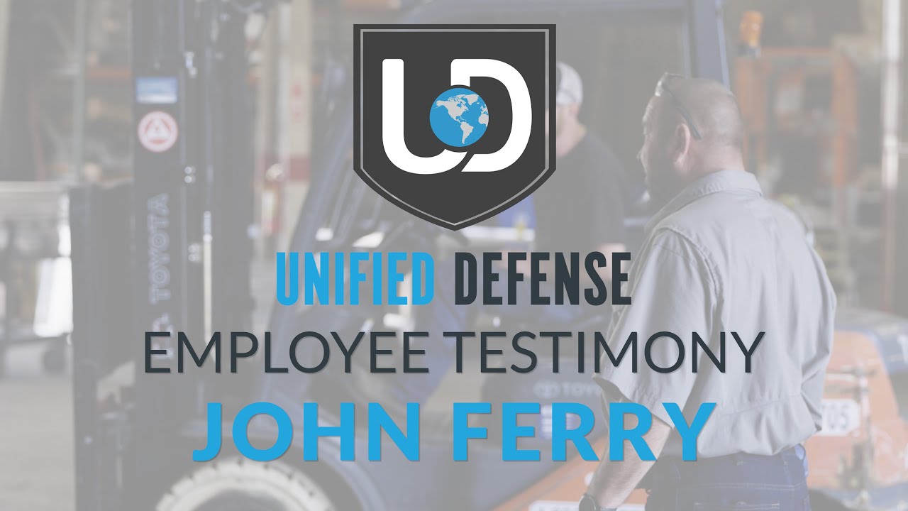 Unified Defense Employee Testimony: John Ferry - YouTube