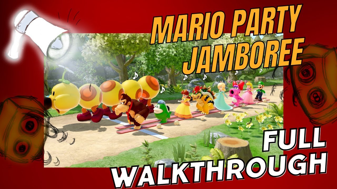 Mario Party Jamboree - FULL WALKTHROUGH - YouTube