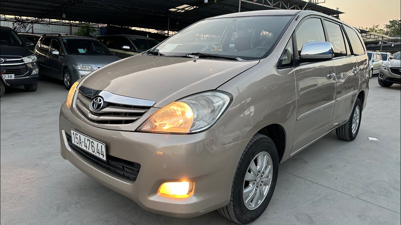 185tr - Toyota Innova 2010 MT 2.0 G / Mẫu xe 8 chỗ - Rộng dãi bền bỉ lh ...