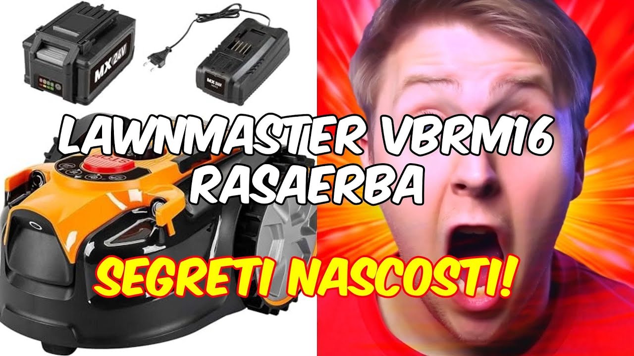 Come il lawnmaster vbrm16 ocumow™ rasaerba robot rivoluziona il tuo ...