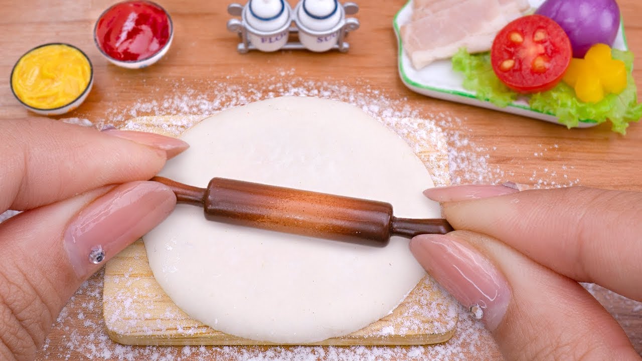 Satisfying Cook Miniature Sushi in Mini Kitchen Tasty Japanese Sushi ...