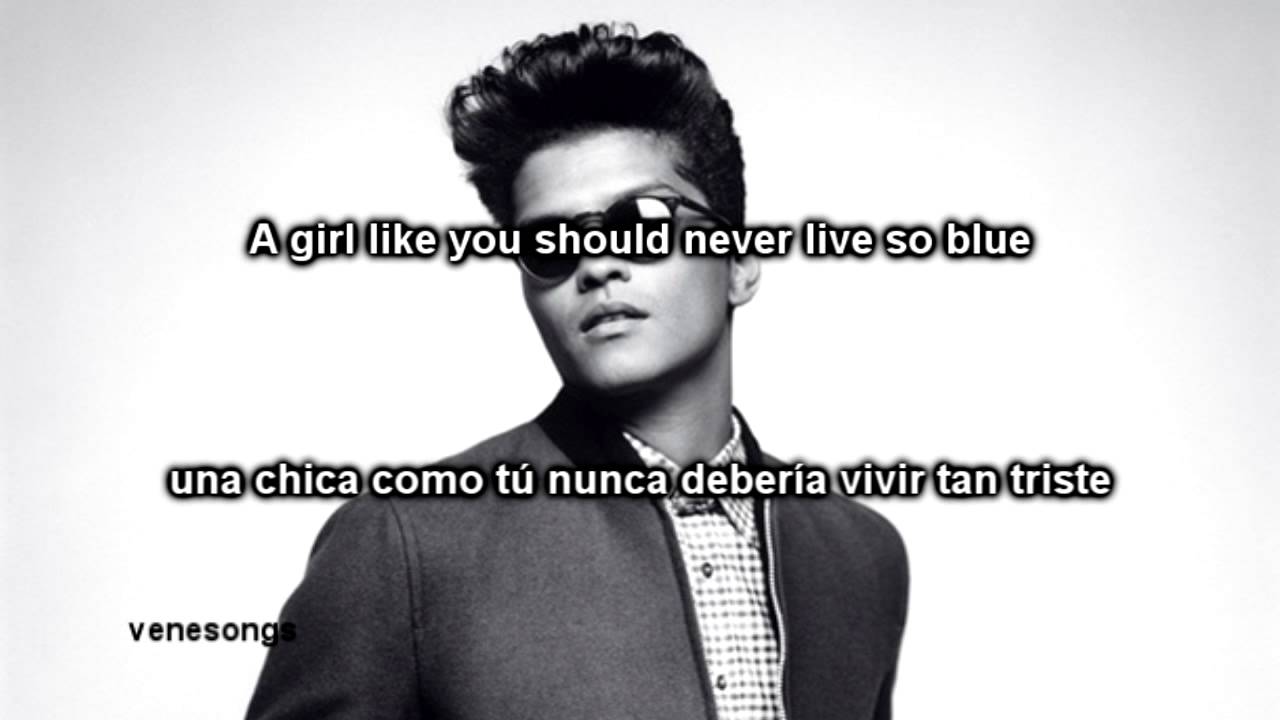 Tesoro Bruno Mars Letras