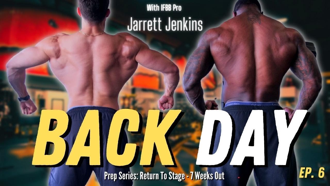 Back Workout With IFBB PRO Jarrett Jenkins | Prep Series Ep. 6 - YouTube