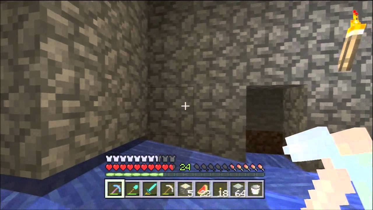 Minecraft Xbox 360 1.0.1 #63 - Zombie Mob Spawner Trap Tutorial (Rotten ...