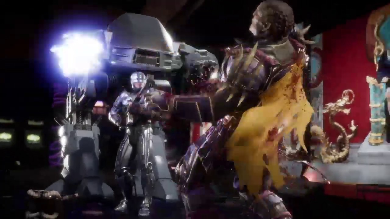 Mortal Kombat 11 Robocop's Fatality Gameplay - YouTube