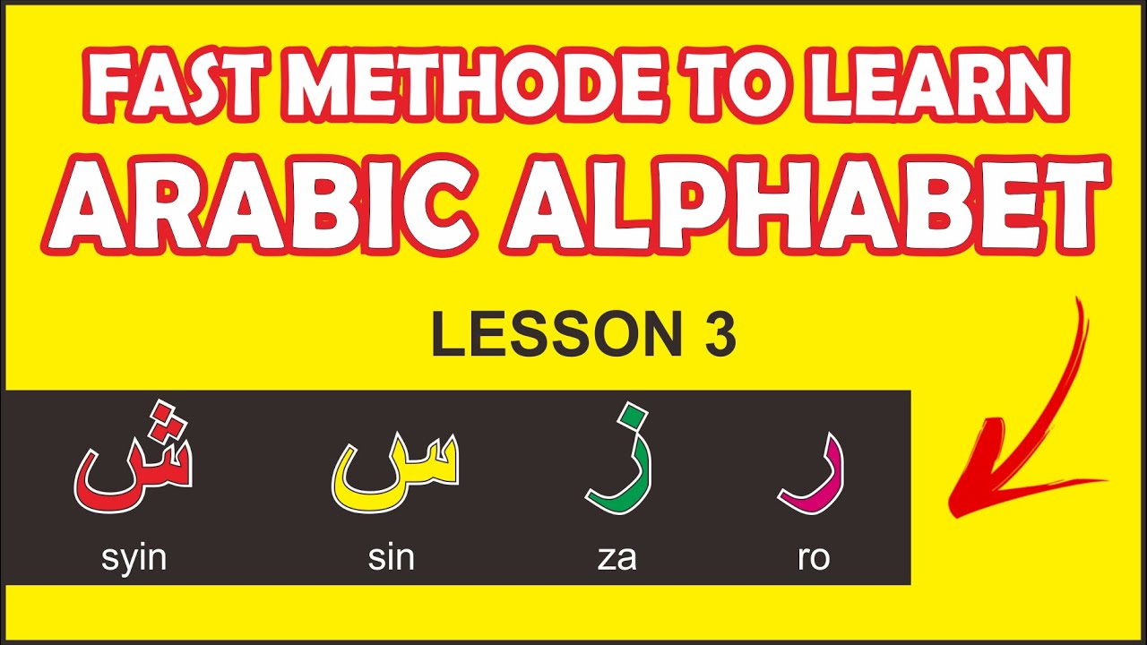 How to Learn Alif Baa Taa for Beginners LESSON 2 | ARABIC ALPHABET ...