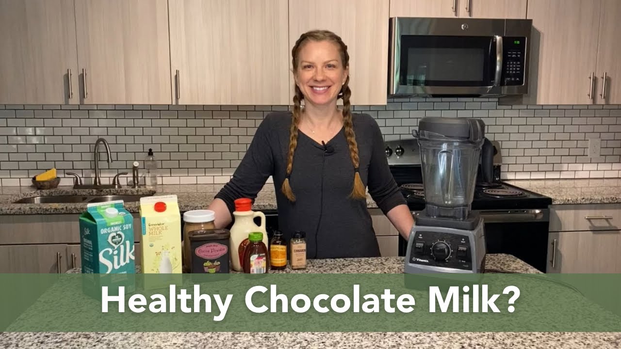 How to Make Healthy Chocolate Milk | Post-Workout Recovery Drink - YouTube