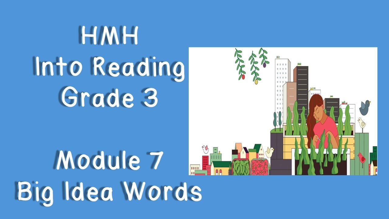HMH Into Reading Grade 3 - Module 7 Big Idea Words - YouTube