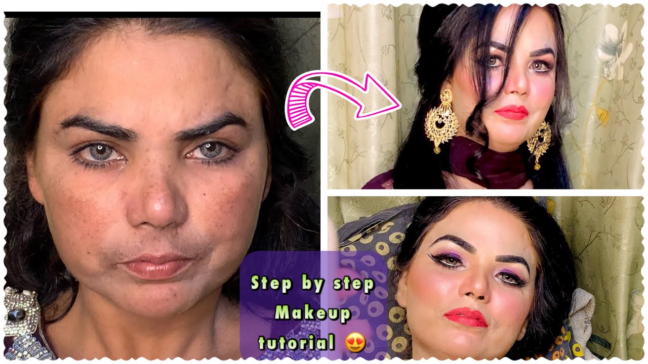 Professional salon like makeup at home !! - Party makeup tutorial - YouTube