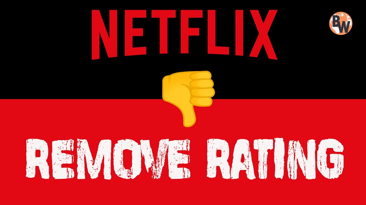 How to Delete Netflix ratings - View & Remove Recommendations - YouTube