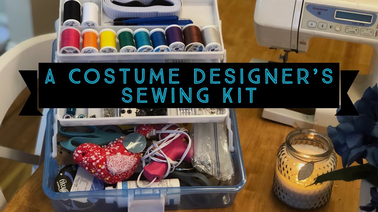 Important Sewing Tools from a Costume Designer - Sewing Kit Unboxing ...