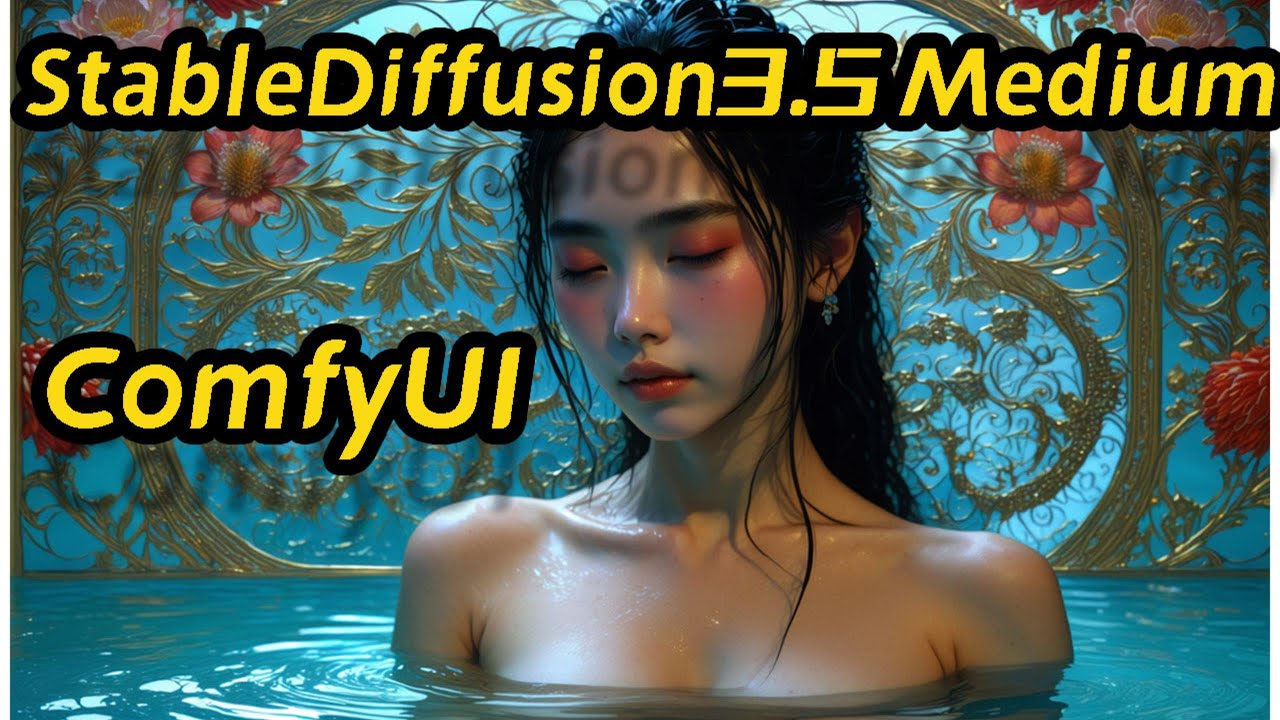 StableDiffusion3.5 Medium,dessertlevelgraphicscard 40-step iteration 50 seconds out of the graph ...