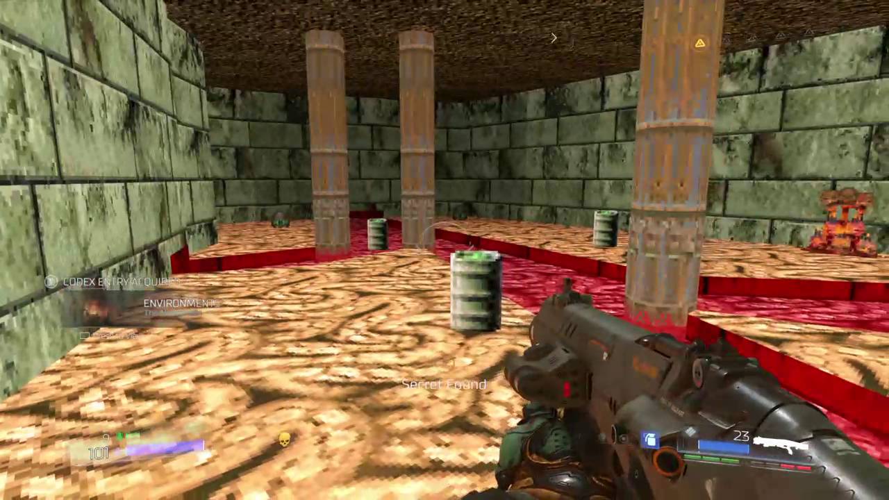 DOOM : Mission 11: The Crucible & Hell Guards Boss Fight - Ultra ...
