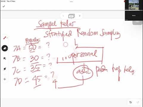 CARA MENGHITUNG SAMPEL SETIAP KELAS PADA TEKNIK SAMPLING PROPORTIONAL STRATIFIED RANDOM SAMPLING ...