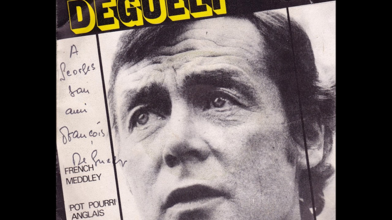 François Deguelt French Medley année 1982 - YouTube
