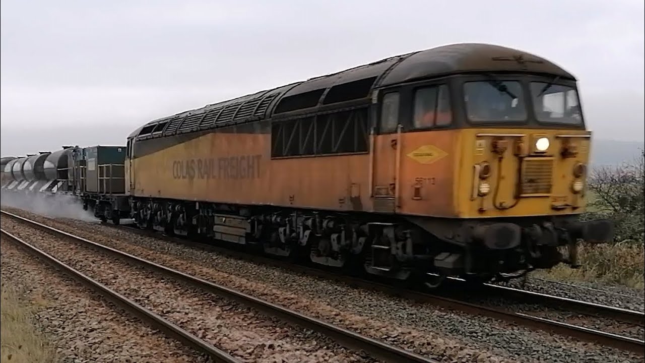 15/10/24 - RHTT - Class 56 Colas - 56113 T&T 56302 - Coleham Lmd to ...
