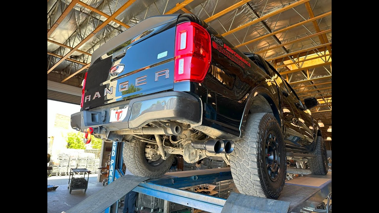 Thermal R&D 2019-2023 Ford Ranger Exhaust Install - YouTube