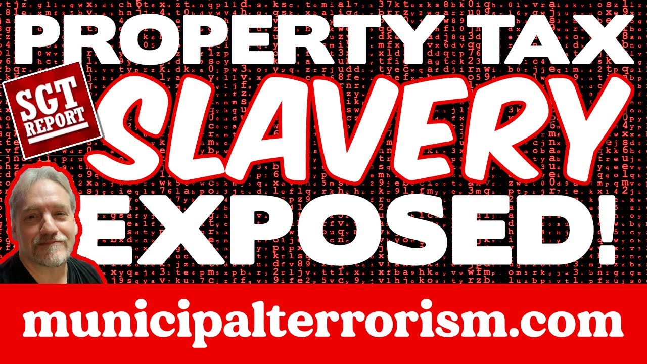 PROPERTY TAX SLAVERY EXPOSED - Alphonse Faggiolo - YouTube