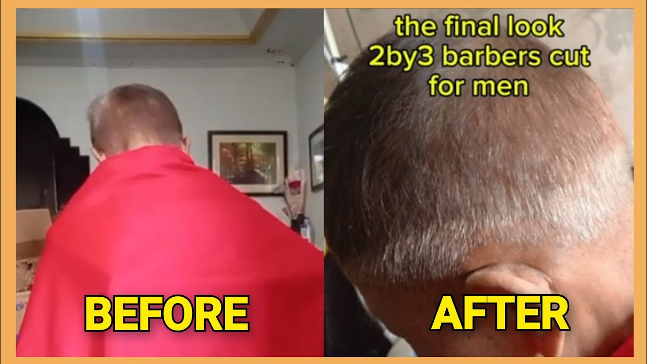 Haircut Tutorial: 2by3 BARBERS CUT for Man - YouTube