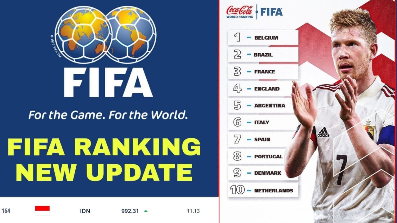 FIFA RANKING 2021 | Ranking FIFA Indonesia terbaru | FIFA Ranking New ...