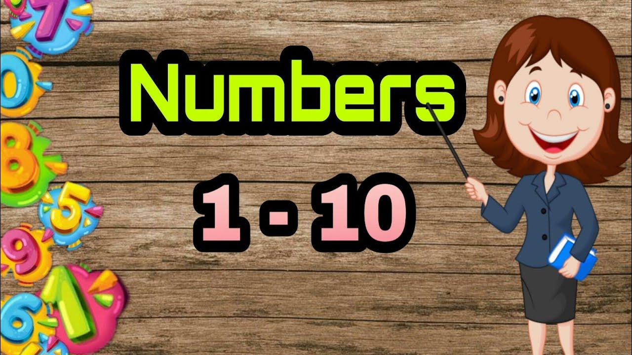Numbers | 1st Std | Numbers name | 1 to 10| अंक ओळख |1 ते 10 - YouTube