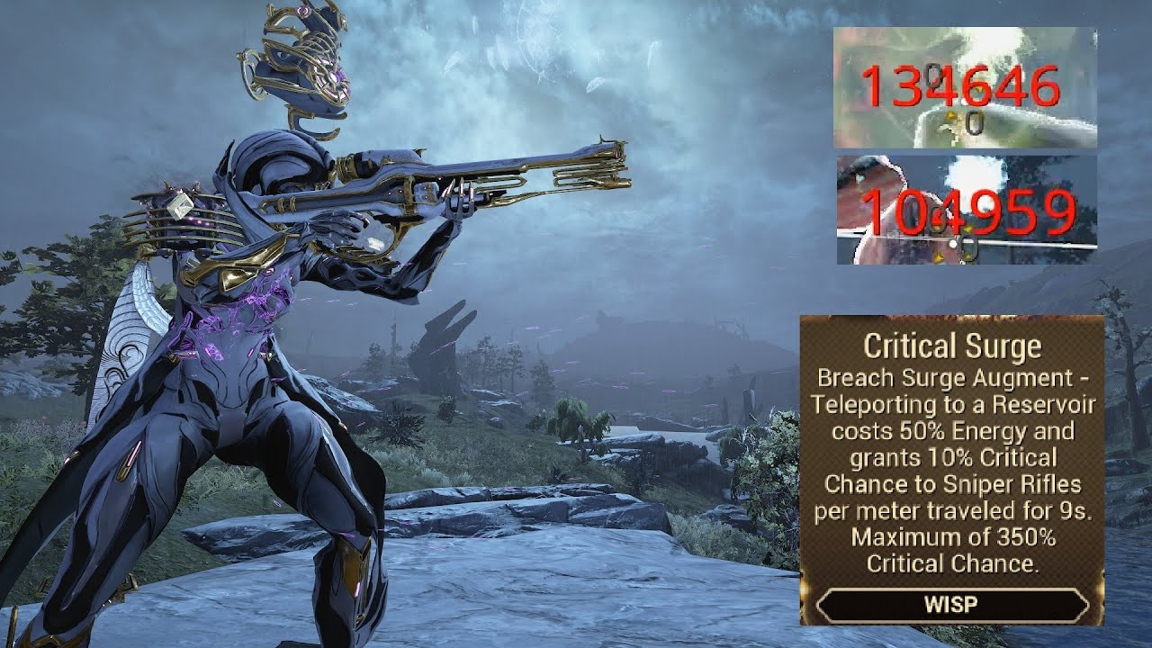 Warframe Eidolons | Critical Surge Wisp Augment 6x3 [Wisp DPS POV ...