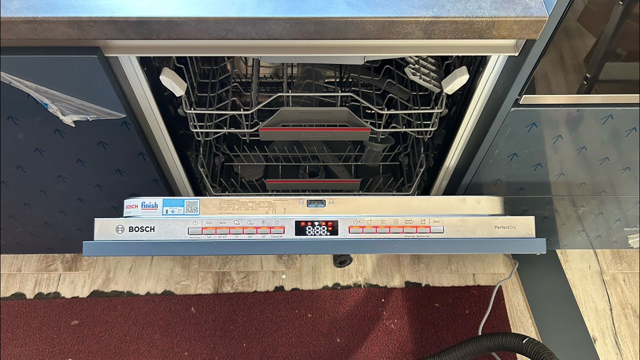 Bosch Zeolith drying technology dishwasher SMV6YCX02E serie 6 perfect ...