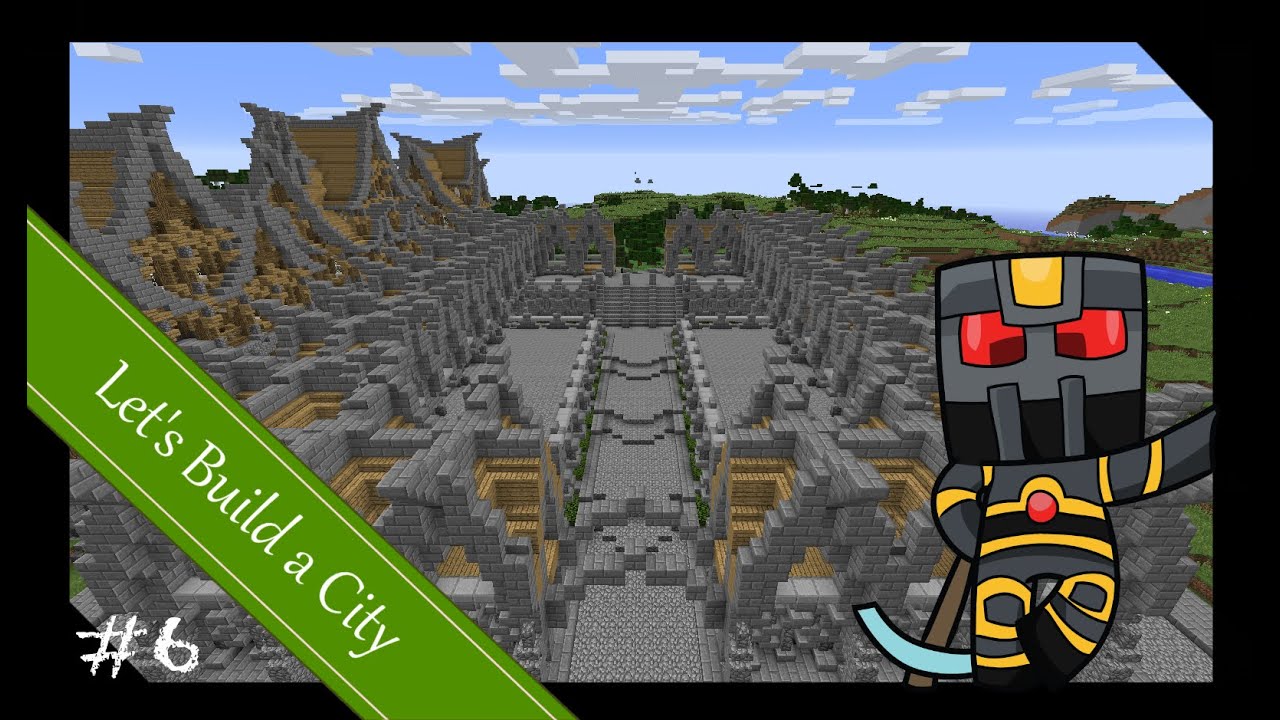 Minecraft Let's Build Timelapse - Week 6 - Ranger Guild Hall - Guild ...