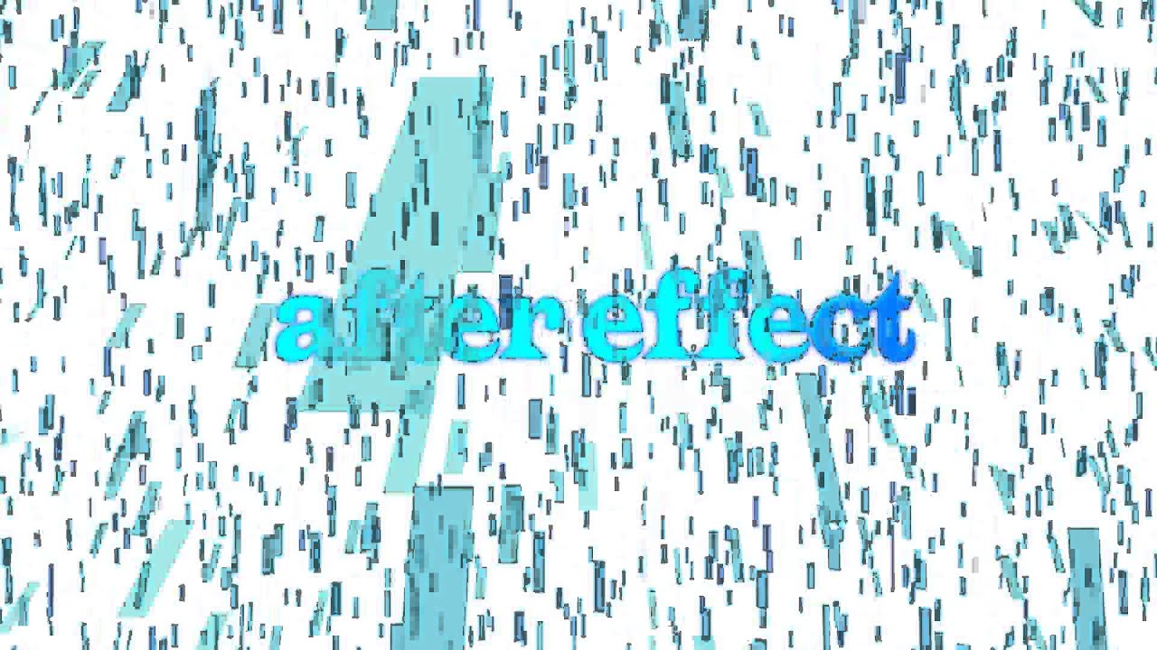 【After Effect】 Particle World・Scatterizeテキスト - YouTube