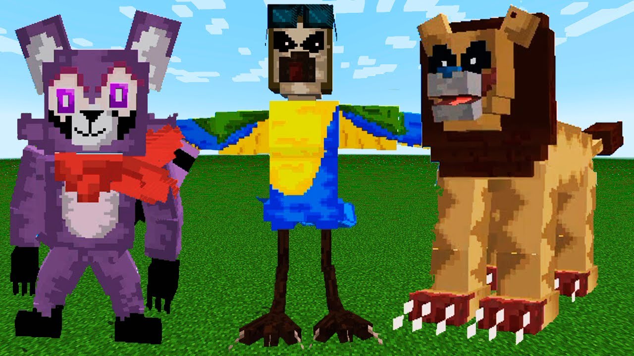 Indigo Park addon in Minecraft PE - NEW MOD MCPE - YouTube