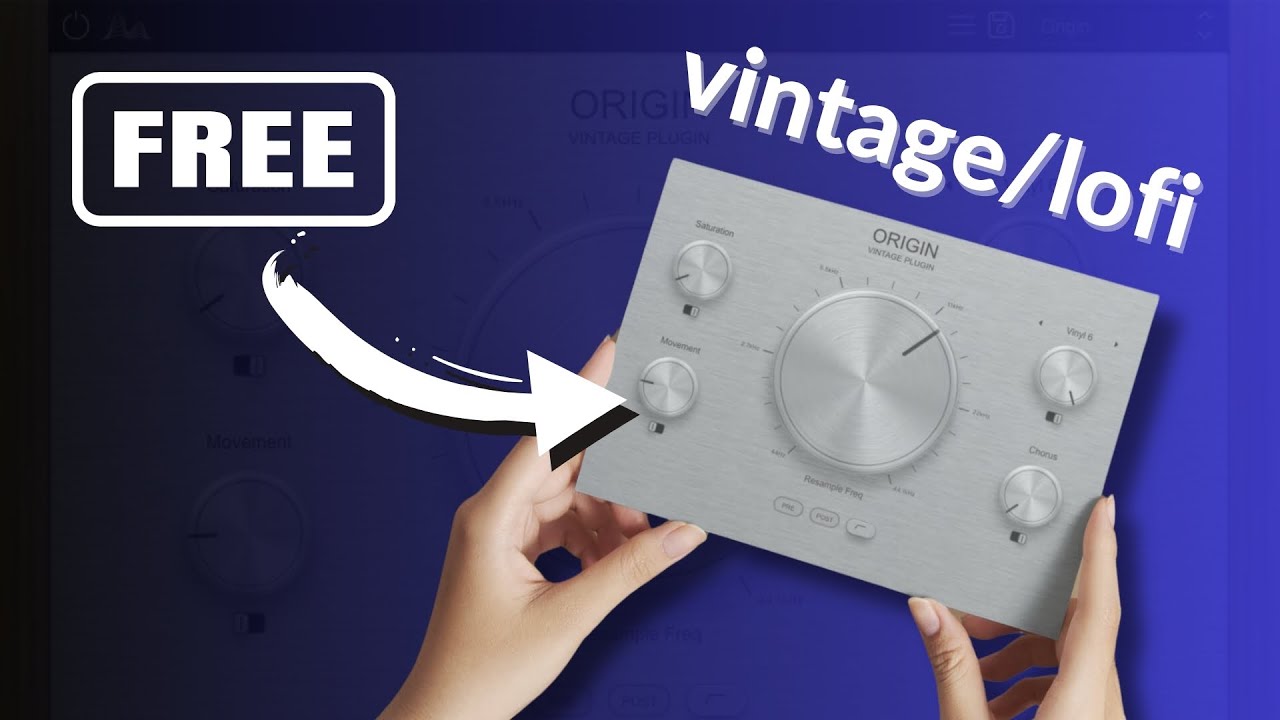 vintage/lofi FREE Plugin - ORIGIN by Cymatics - Sound Demo - YouTube