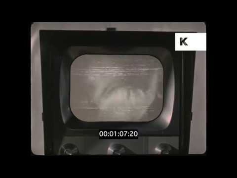 1950s TV Set, Static, Monster Movie, Television, HD from 35mm - YouTube