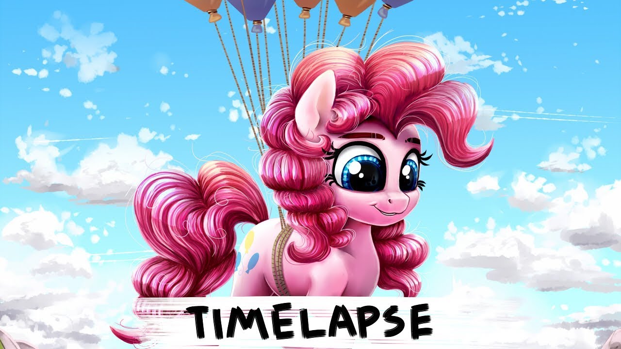 Little Pink Horse [MLP Art Timelapse] - YouTube