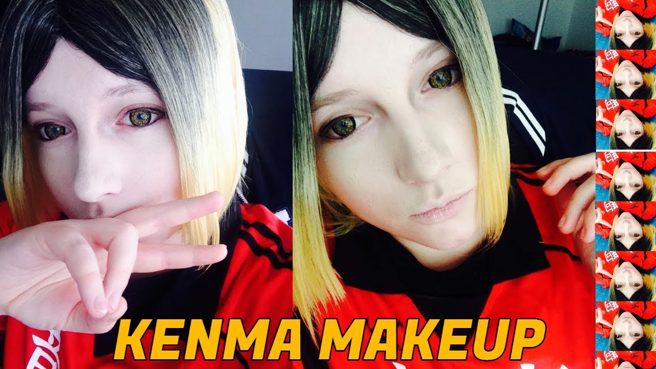 Kenma Kozume 孤爪研磨 MAKEUP TUTORIAL - YouTube